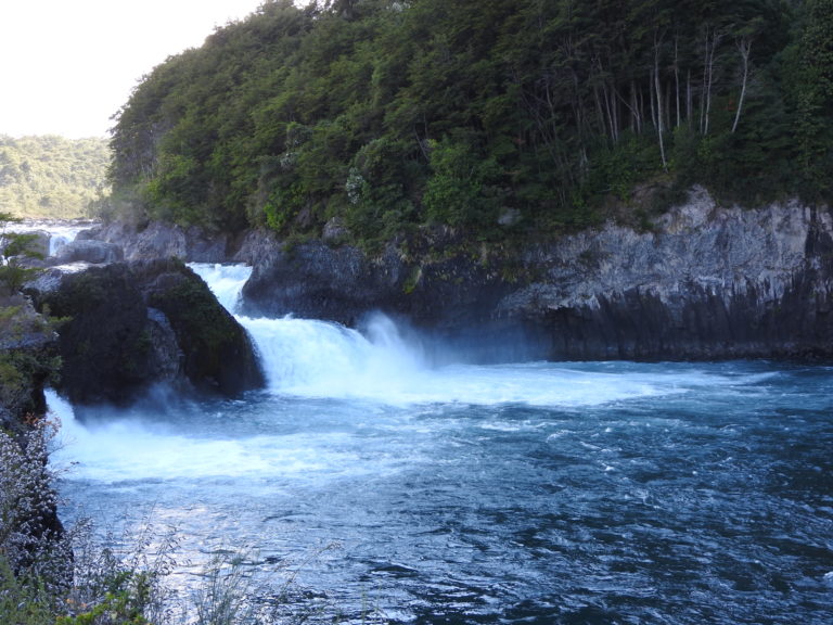 Petrohué waterfalls - Chile to Mexico