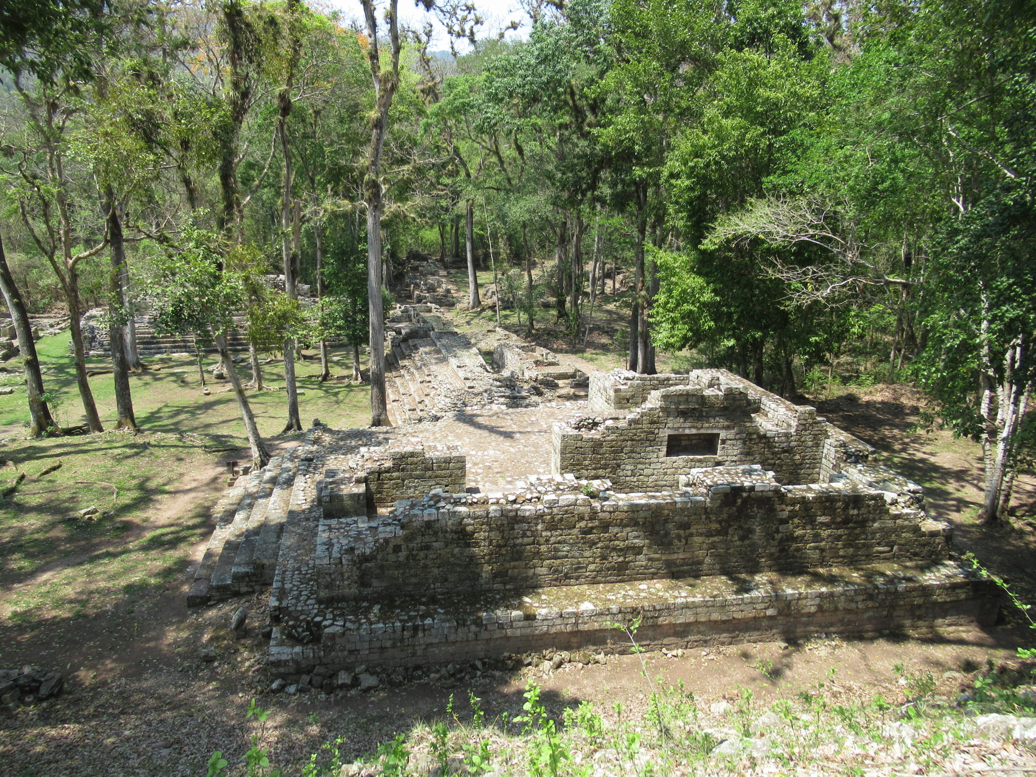 The ruins of Copán Ruinas - Chile to Mexico