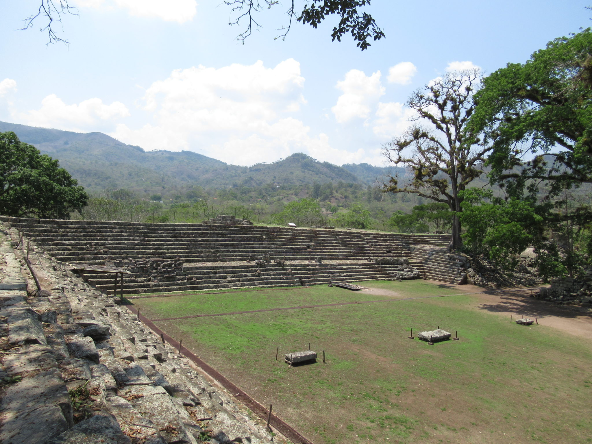 The ruins of Copán Ruinas - Chile to Mexico
